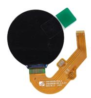 China 1.6 Inch Circular TFT LCD IPS Display 400x400 Resolution 300cd/m² Brightness for Smart Home and Wearables for sale