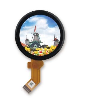 China 1.6 Inch Circular LCD Display 400×400 Resolution 300cd/m² Brightness MIPI Interface for Smart Home Devices for sale