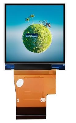 China 1.54 Inch Square TFT LCD Display 240×240 Resolution 400cd/m² Luminance with MCU/SPI/RGB Interface for sale