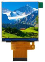 China 2.73 Inch Square IPS LCD Panel 320×320 Resolution with MIPI/RGB Interface and 500 cd/m² Brightness for sale