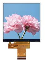 China 3.4 Inch 480x480 IPS TFT LCD Display with 300 cd/m² Brightness and 85° Viewing Angle for sale