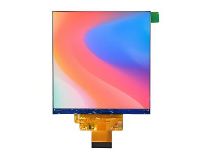 China 3.95 Inch Square TFT LCD Display Panel 720×720 Resolution 500cd/m² Brightness MIPI/SPI+RGB Interface for sale