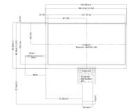 China 6.75-Inch 1024x600 IPS TFT LCD Display with RGB/LVDS/MIPI Interface and 1000cd/m² Brightness for sale