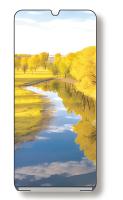 China 6.56 Inch IPS TFT LCD Display 720x1612 Resolution 450cd/m² Brightness MIPI Interface Water-Drop Shape for sale