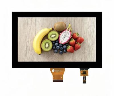 China 7.0 Inch IPS LCD Screen 1024 * 600 Full Viewing Angle For Industrial Applications for sale