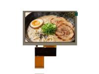 China 5.0 Inch IPS Wide Viewing Angle 800x480 Resolution Office Automatic TFT LCD Module for sale