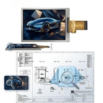 China 6.5 Inch Industrial TFT LCD Module 800x480 WVGA IPS 700nits RGB Interface High Reliability Display for sale