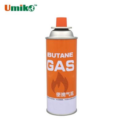 China Custom Portable Butane Gas Canisters 65×158mm or 65×100mm with 120g-250g Weight Options for Outdoor Stoves for sale