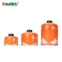 China 230g Isobutane Camping Gas Canister for Portable Stoves - 5 Year Shelf Life, 110g/230g/450g Options for sale