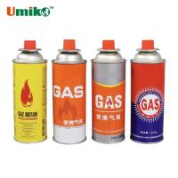 China Versatile Butane Gas Canisters 65×158mm 120g-250g for Portable Camping Stoves for sale