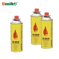China Flammable Butane Gas Canisters 120g-250g Multiple Sizes for Camping Stoves and Outdoor Cooking for sale