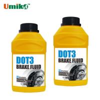 China DOT3 Brake Fluid with ≥205℃ Dry Boiling Point - Available in 250ml, 500ml, 1L Sizes for Automotive Systems for sale