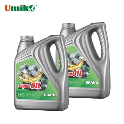 China H6 10W60 Fully Synthetic Engine Oil 1L/4L Custom Volume with 3-Year Shelf Life for sale