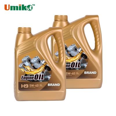 China 10W-40 Full Synthetic Engine Oil H9 - 1L/4L Customizable Car Lubricant with 3-Year Shelf Life for sale