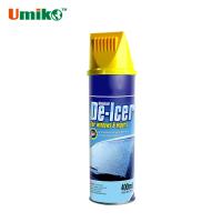 China 400ml Car Windshield Deicer Spray with 65×158mm Can Size for Quick Ice Removal and Winter Safety for sale
