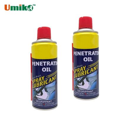 China 450ml Non-Conductive Penetrating Oil Spray for Rust Removal and Lubrication with 3-Year Shelf Life for sale