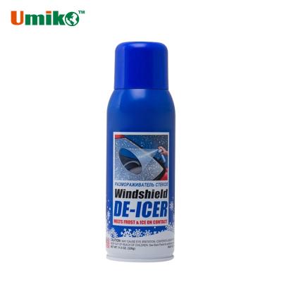China Fast Melting Windscreen De Icer Spray Preventing Scratches 400ml 500ml for sale