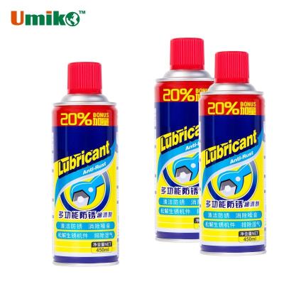 China 400ml Anti Corrosion Lubricant Spray with 65mm Diameter Can - Deep Penetration Formula for Automotive and Industrial Use for sale