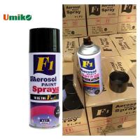 China F1 Acrylic Aerosol Spray Paint 450ml for Furniture Repair and Artwork for sale