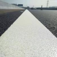 China Reflective Thermoplastic Road Marking Paint Excellent Weather Resistance Low Maintenance For Highway Traffic Safety for sale