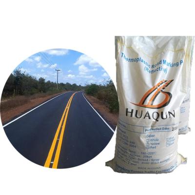 China Crack Resistant BS 3262 Thermoplastic Road Marking Paint Powder - Fast Drying (less 3mins) in 25kg/bag for sale