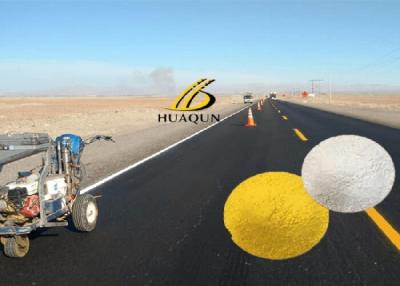 China Efficiently Reflective Hot Melt Road Marking Paint With 10% Premixed Glass Beads for sale