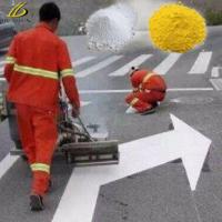 China Powder Coating Asphalt Marking Thermoplastic Road Marking Paint With Glass Beads for sale