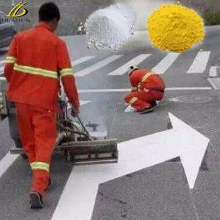 China Powder Coating Asphalt Marking Thermoplastic Road Marking Paint With Glass Beads for sale