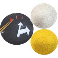 China Strong Wear Resistance Strong Adhesion White Yellow Thermoplastic Road Marking Paint for sale