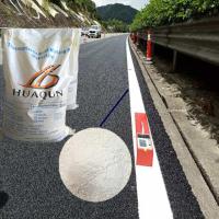 China Highway White Road Marking High Reflective Brightness Thermoplastic Road Marking Paint for sale