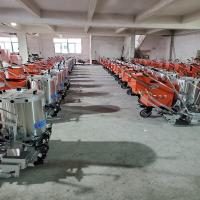 China Manual Thermoplastic Road Marking Machine Customized With Adjustable Glass Bead Dispenser for sale
