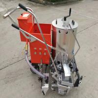 China Double Stainless Steel CK308S Hand Push Thermoplastic Road Marking Machine for Easy Operation for sale