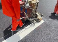 China Power Driven Thermoplastic Road Marking Machine , Hand Push Road Line Marking Equipment for sale