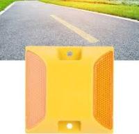China Reflective Road Stud Markers Cat Eyes ABS Plastic Road Reflectors for sale