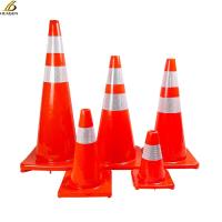 China Twistable Reinstatable Road Traffic Cone For Road Safety Customized for sale