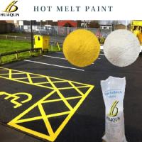China High Reflective Performance Thermoplastic Road Marking Paint Yellow and White or Customized for sale