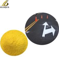 China Professional Technical Support Yellow Reflective Road Marking Paint CAS No. 60676-86-1 for sale