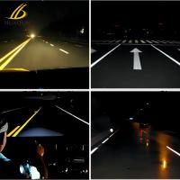 China HUA QUN Transparent Road Glass Beads , Reflective Glass Beads For Paint for sale