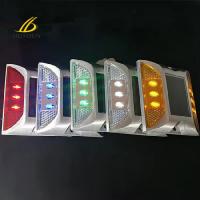 China LED Solar Flashing Road Studs Waterproof For Traffic Sign Usage And Safety for sale