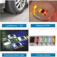 China Cast Aluminum LED Solar Road Studs For Road Traffic Safety Warning for sale