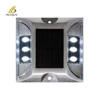 China Solar Powered LED Road Stud Weather Resistant For Road Safety for sale