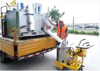 China Hydraulic Double Cylinder Thermoplastic Kneading Machine For Thermoplastic Paint Line Marking for sale