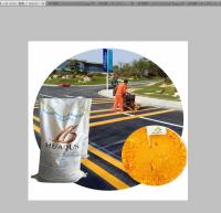 China Hot Melt Powder Coating Reflective Thermoplastic Road Marking Paint for sale
