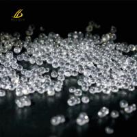 China Road Marking Transparent Reflective Glass Beads Clear Round And Highly Reflective For Safety for sale