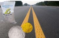 China Fast Delivery Strong Adhesion High Reflective White Yellow Thermoplastic Road Line Marking Paint for sale