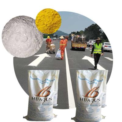 China High Quality Road Marking Paint Excellent Reflective Thermoplastic Coatings for sale