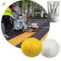 China Strong Wear Resistance Thermoplastic Hot Melt Road Line Marking Powder Coating Material for sale
