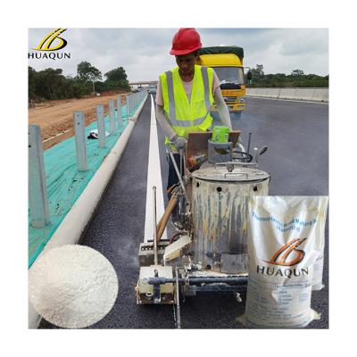 China Highway Luminous Reflective Thermoplastic Road Marking Paint On Concrete Road for sale
