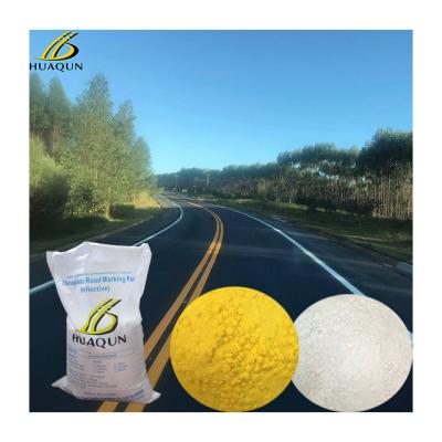 China Petroleum Resin Thermoplastic Road Marking Paint Supplier for sale