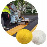 China Good Adhesion Hot Melt Paint Fast Delivery High Quality Thermoplastic Road Marking Paint for sale